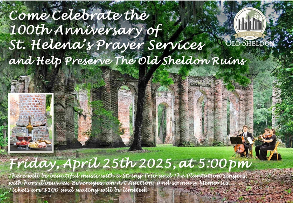 Old Sheldon Ruins - Visit Beaufort South Carolina! The Official Travel ...